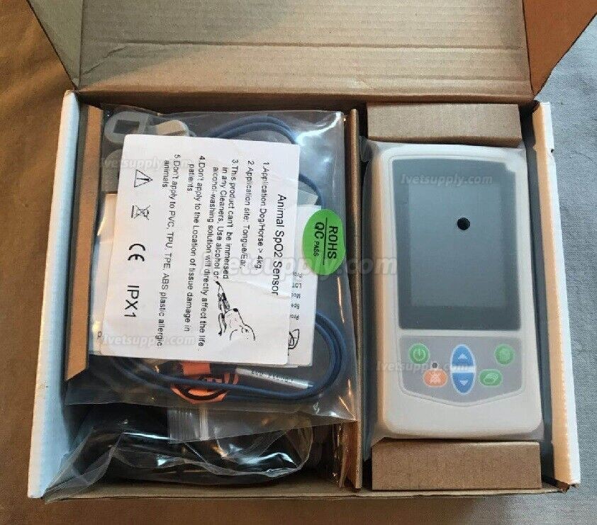 UTMD UT100VCM Handheld Veterinary ETCO2 End Tidal Co2 Monitor - SPO2 PR ...